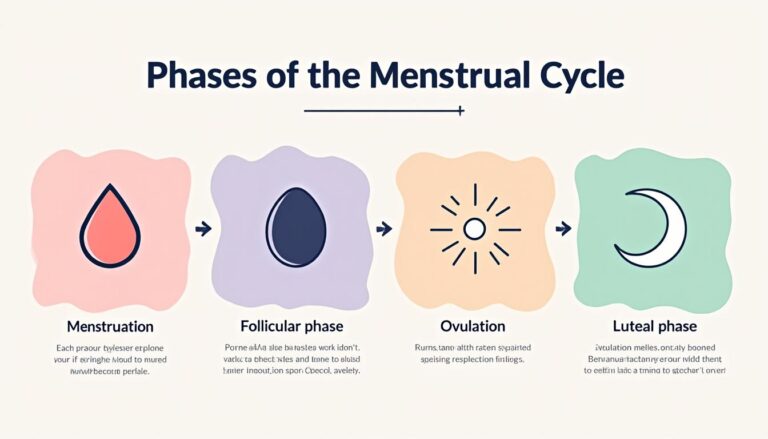 Cycle menstruel 🌙 : Comprendre ses phases et leur impact sur le corps 💪